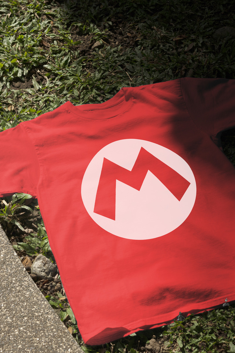 Remera Mario Bros Logo, Estampadas, Memoestampados!niño