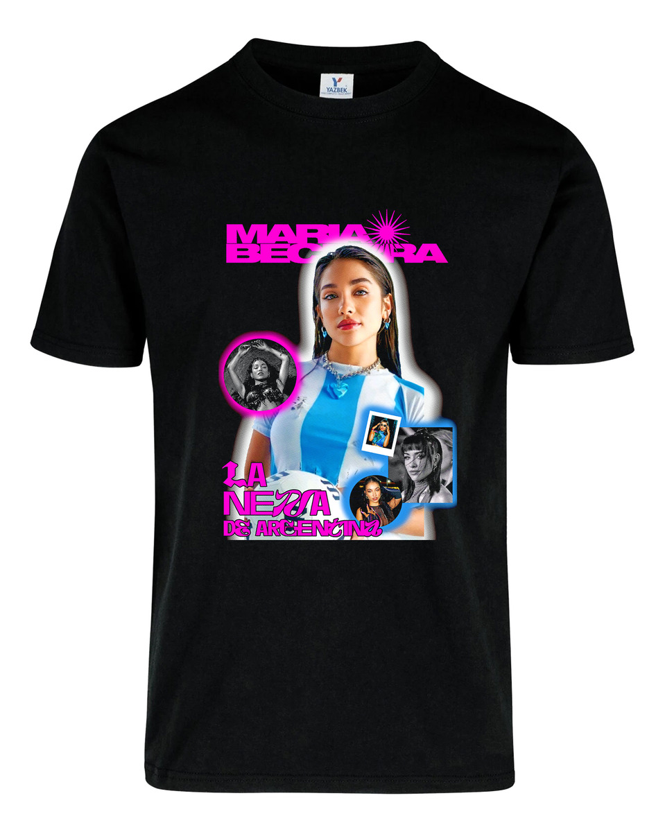 Remera: Maria Becerra 01 Memoestampados