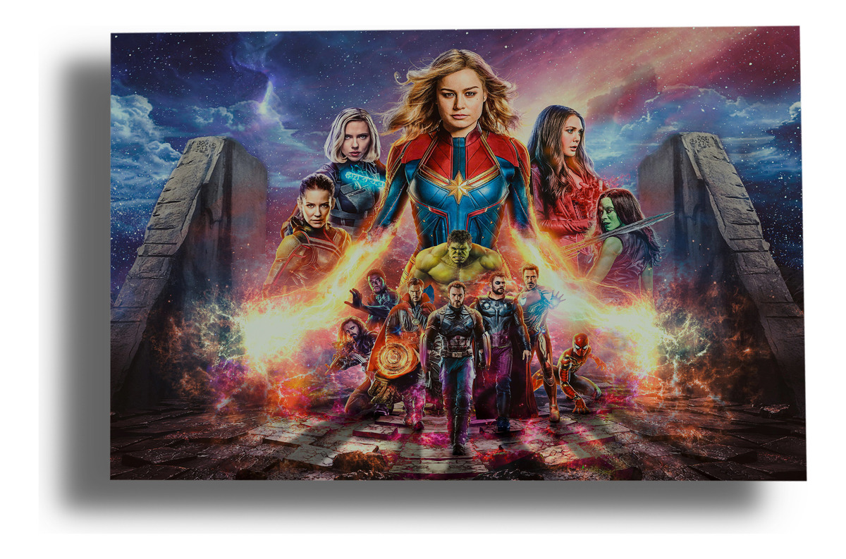 Cuadro 333 Avengers 40×53 Mdf Memoestampados