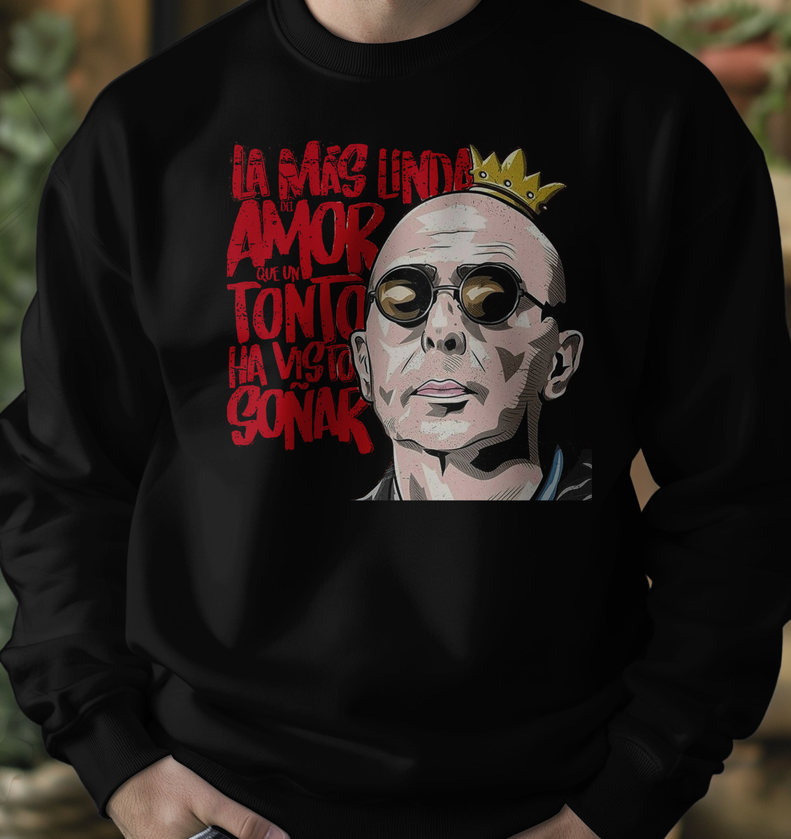 Buzo Indio Solari La Más Linda Del Amor Memoestampados