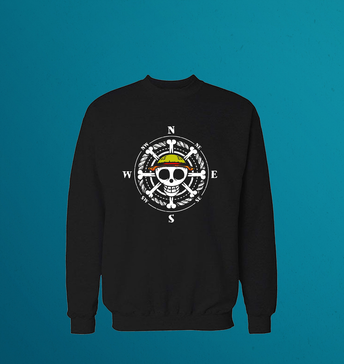 Buzo One Piece Brujula Memoestampados
