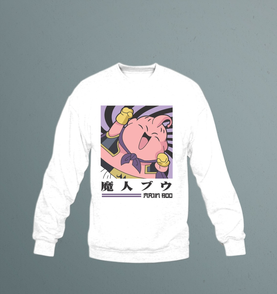Buzo Majin Boo Chibi Memoestampados