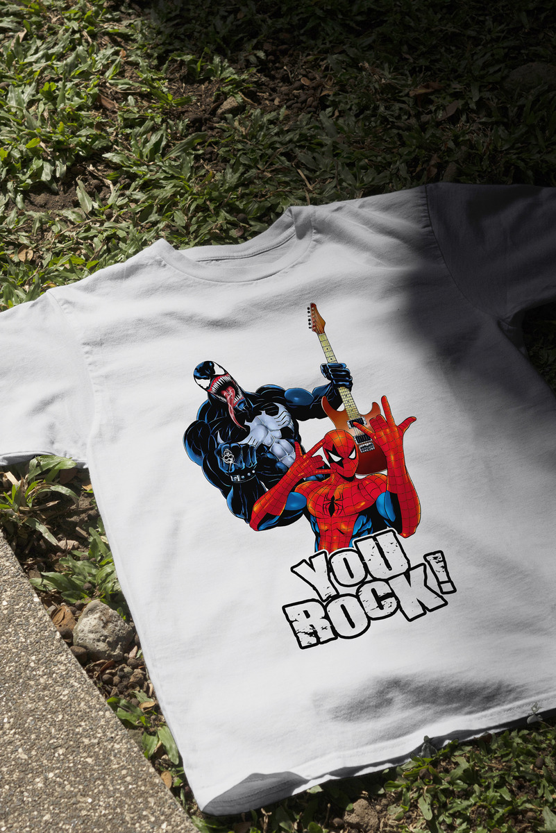 Remera: Spider Venom Memoestampados