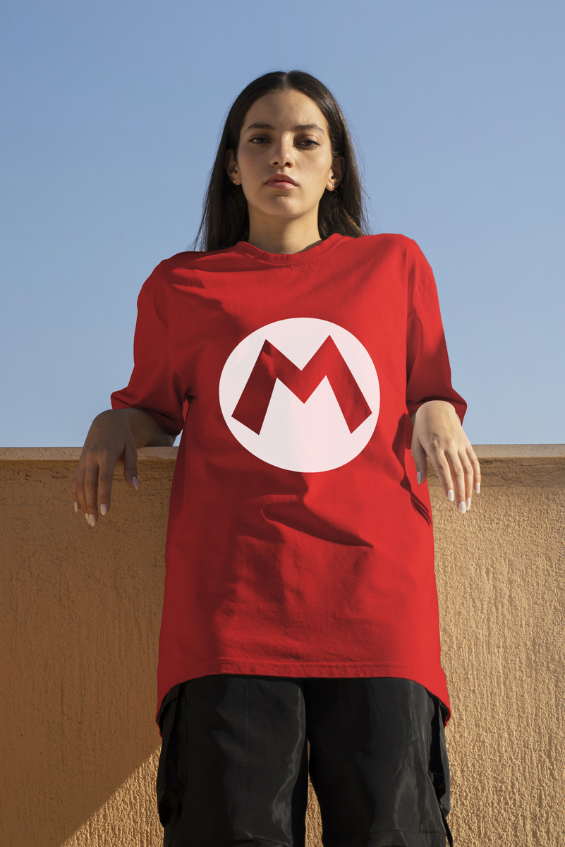 Remera Mario Bros Logo, Estampadas, Memoestampados!niño