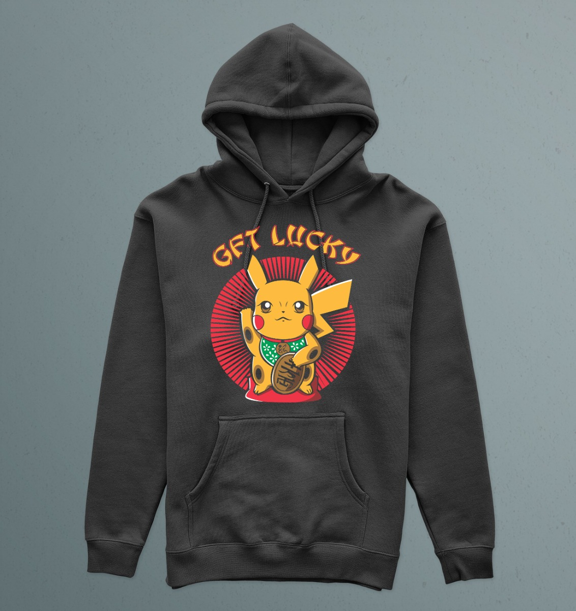 Canguro Get Lucky Pikachu Memoestampados