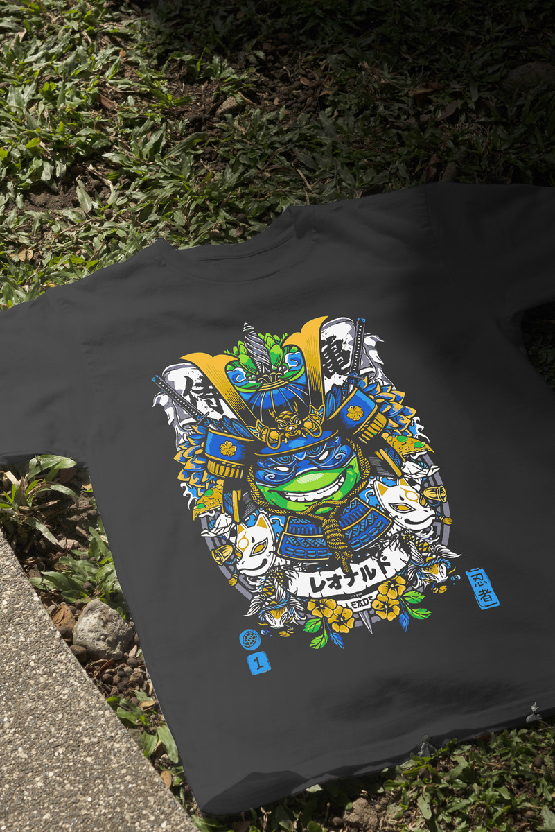 Remera: Tortuga Azul Memoestampados