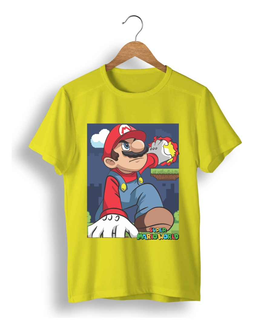 Remera: Super Mario World Memoestampados
