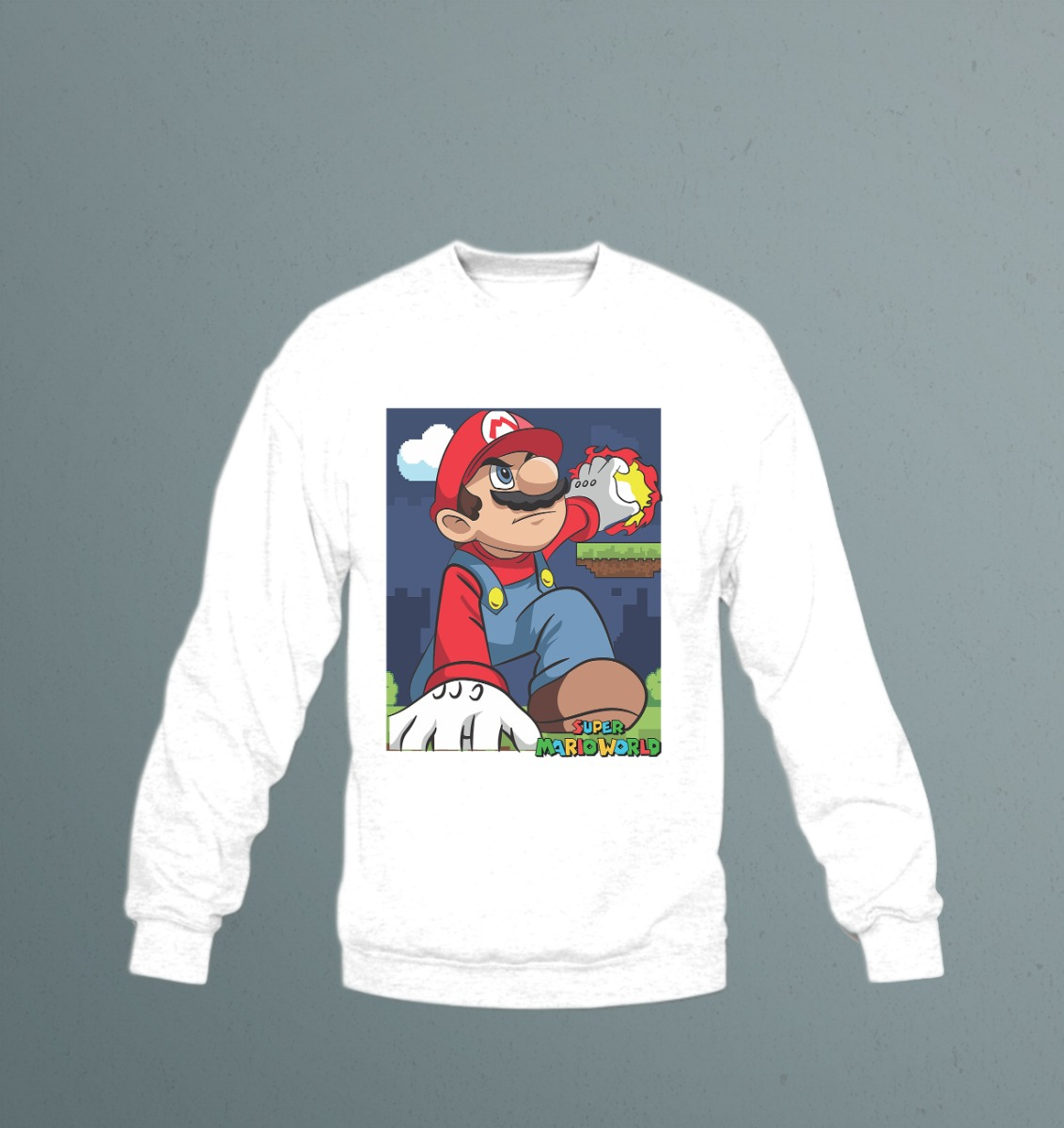 Buzo Super Mario World Memoestampados