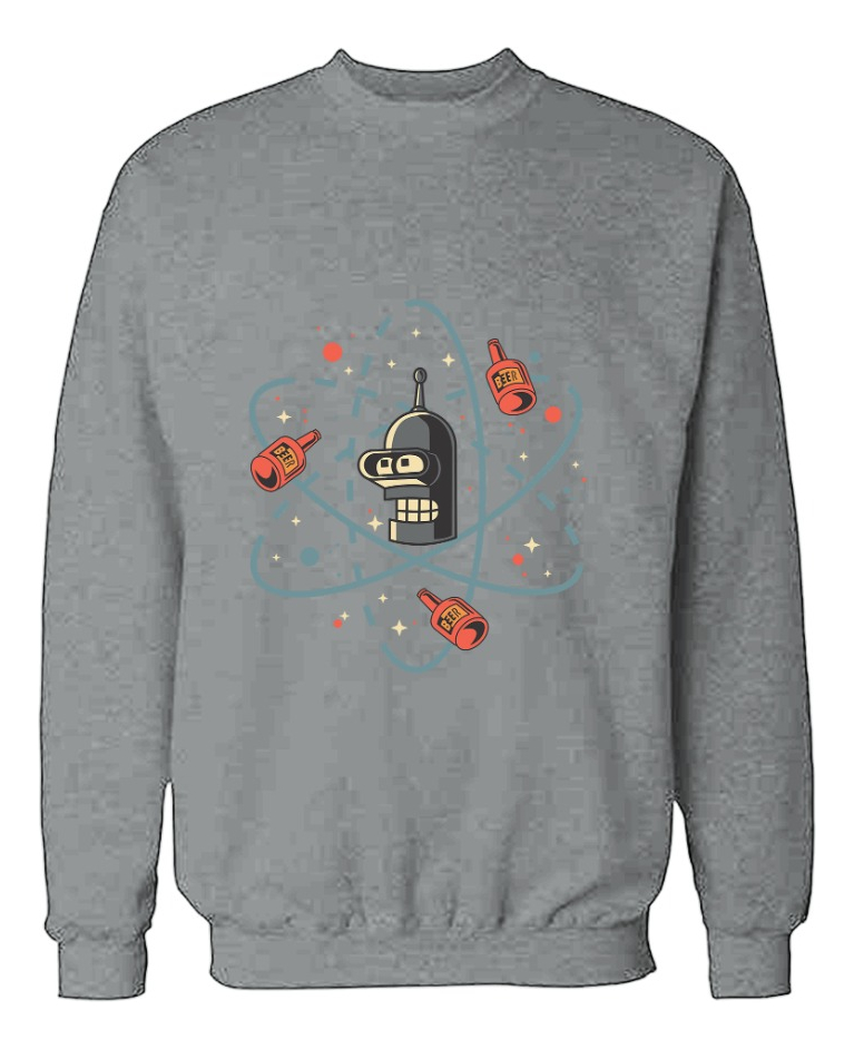 Buzo Bender Atom Beer Memoestampados