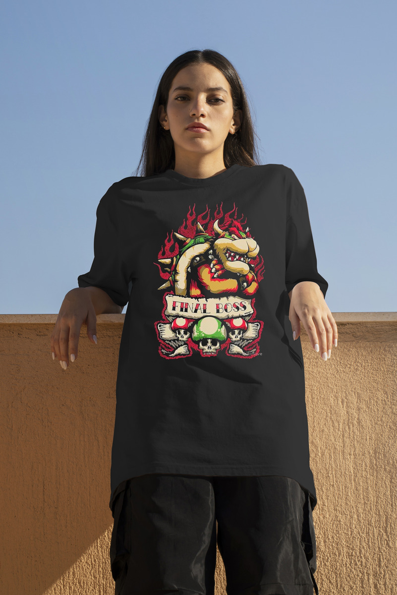 Remera: Kuppa Final Boss Memoestampados
