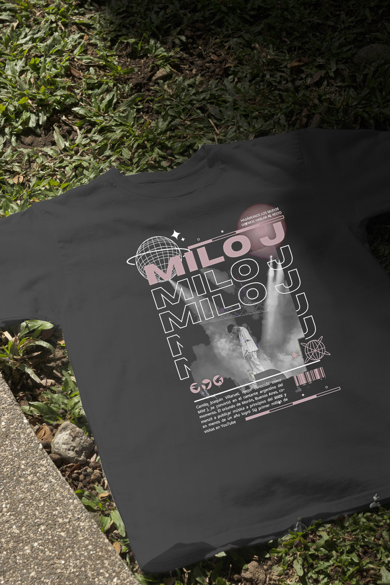 Remera: Milo J 03 Memoestampados
