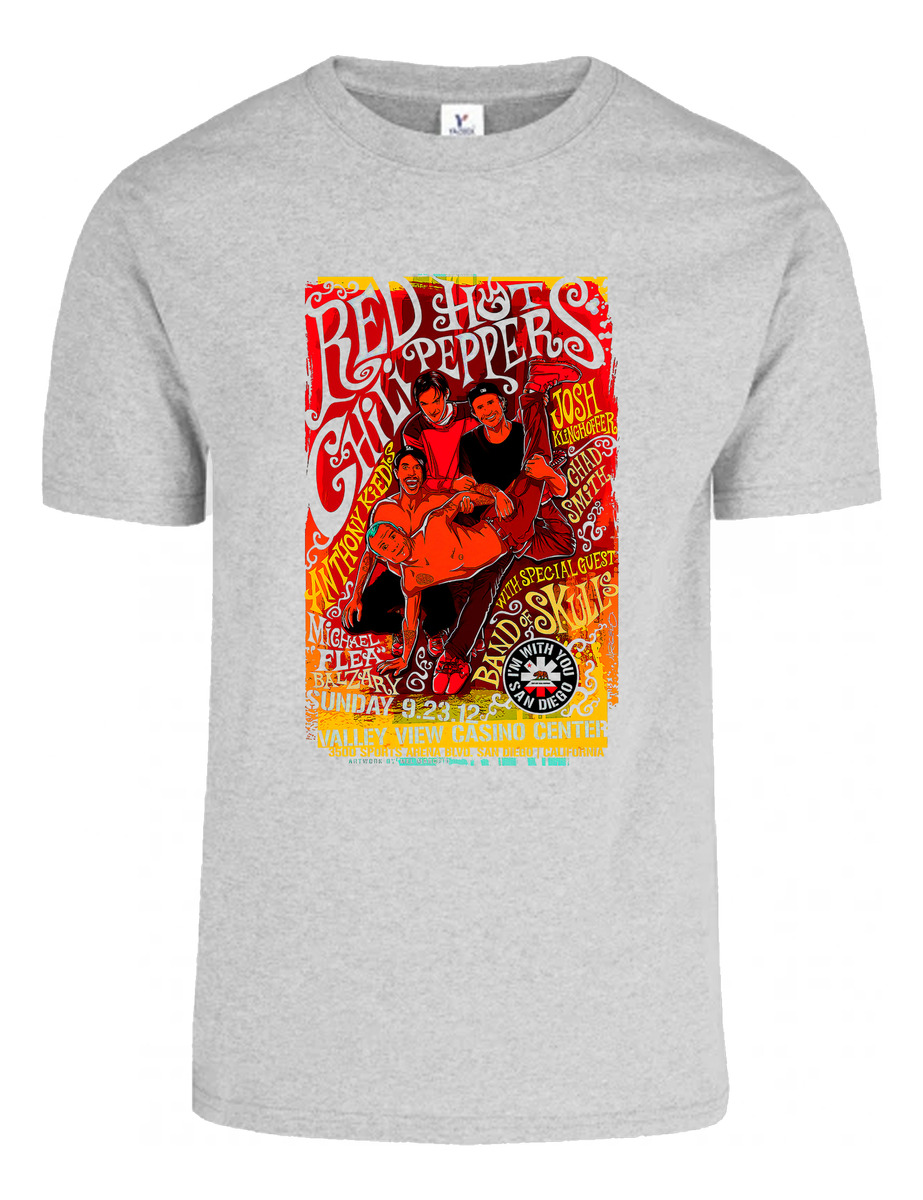 Remera: Red Hot Memoestampados