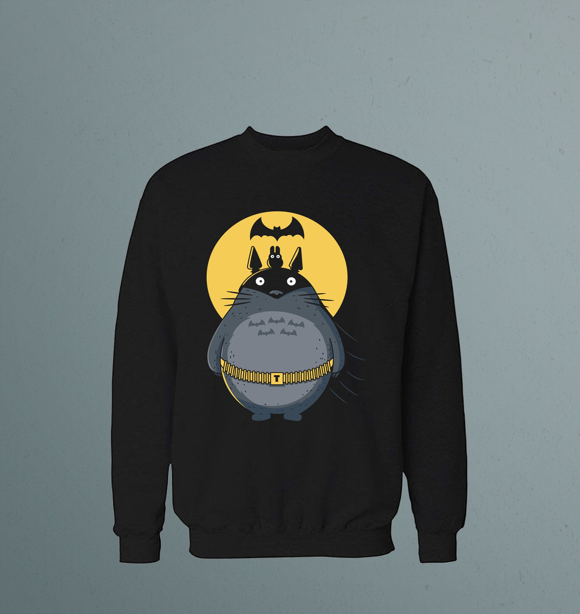 Buzo Batman Totoro Memoestampados