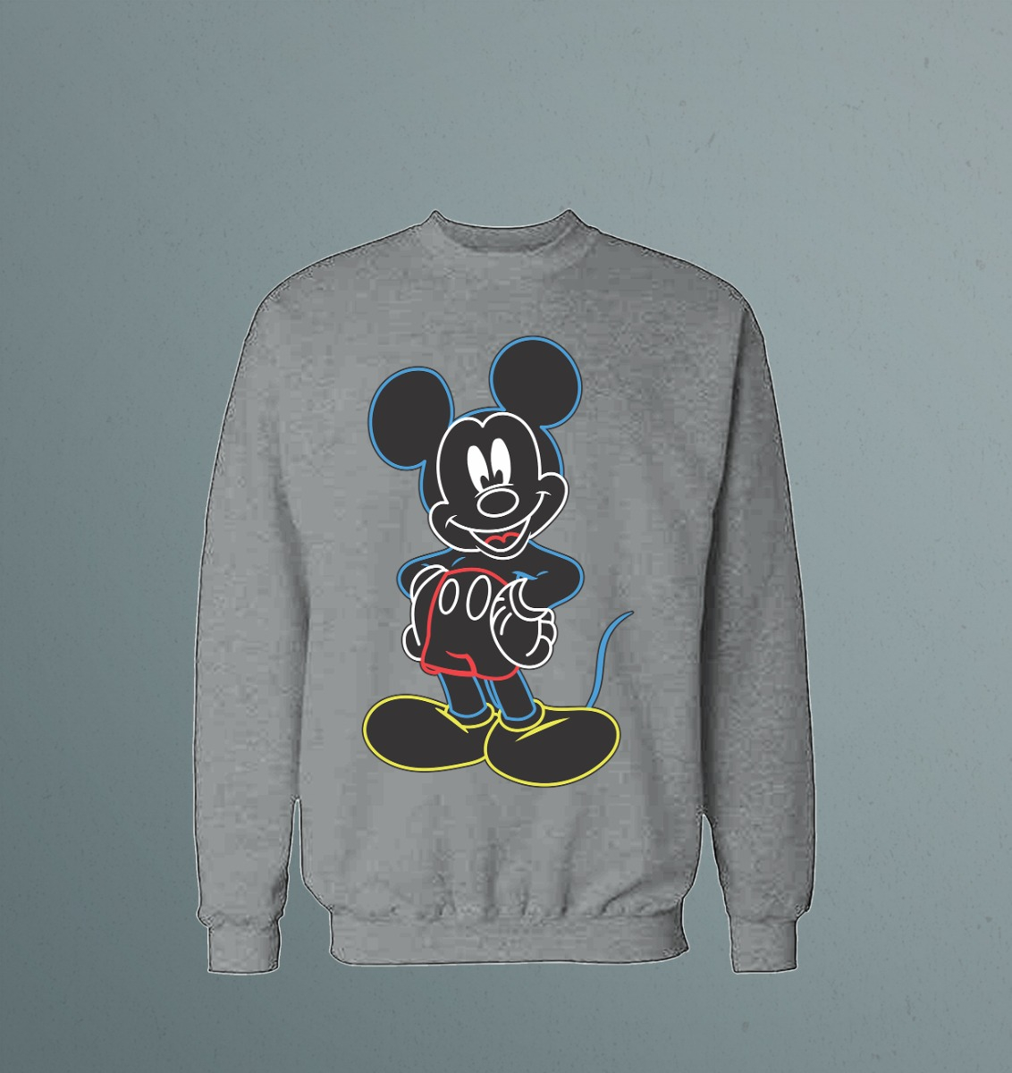 Buzo Mickey Neón Memoestampados