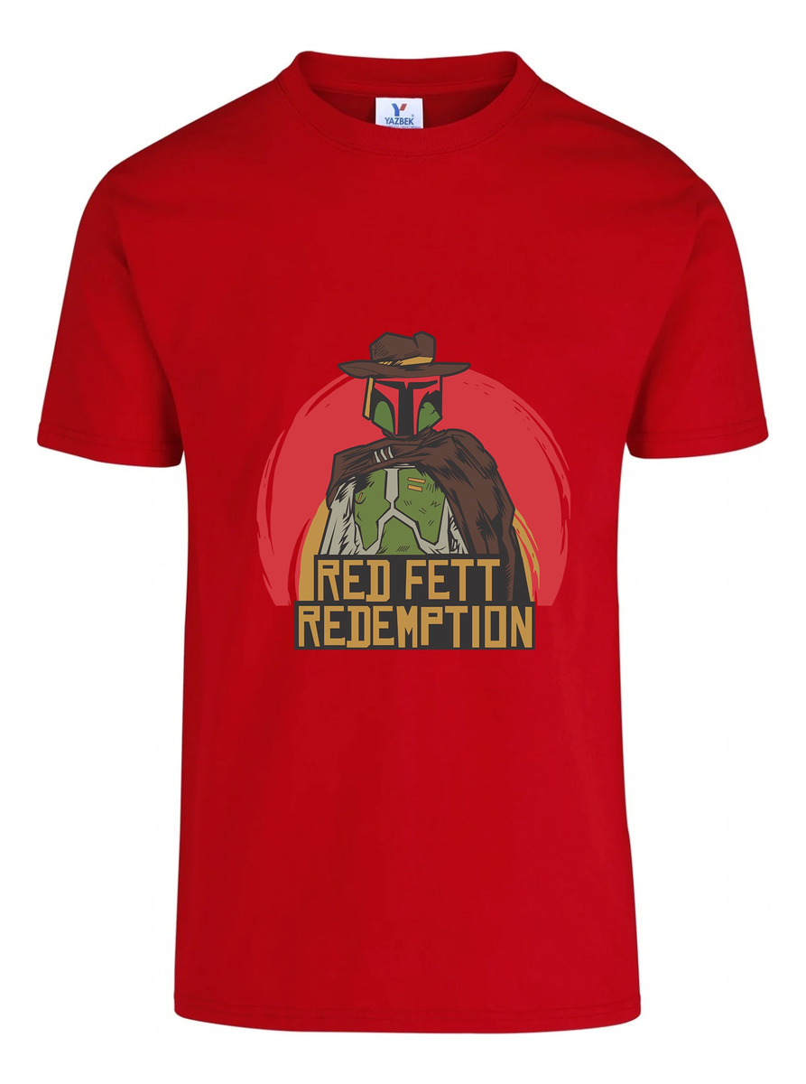 Remera: Red Fett Redemption Memoestampados