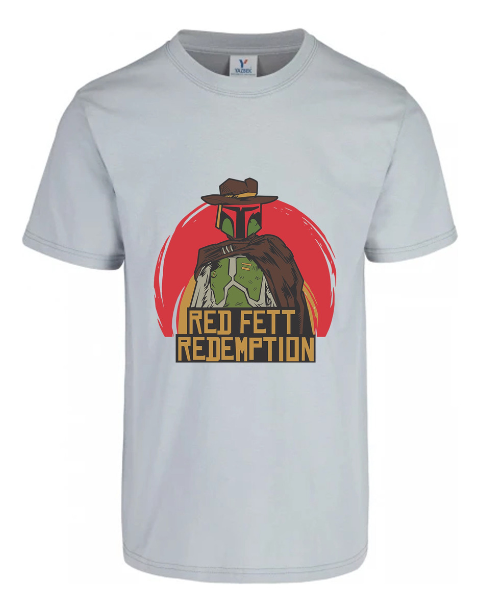 Remera: Red Fett Redemption Memoestampados