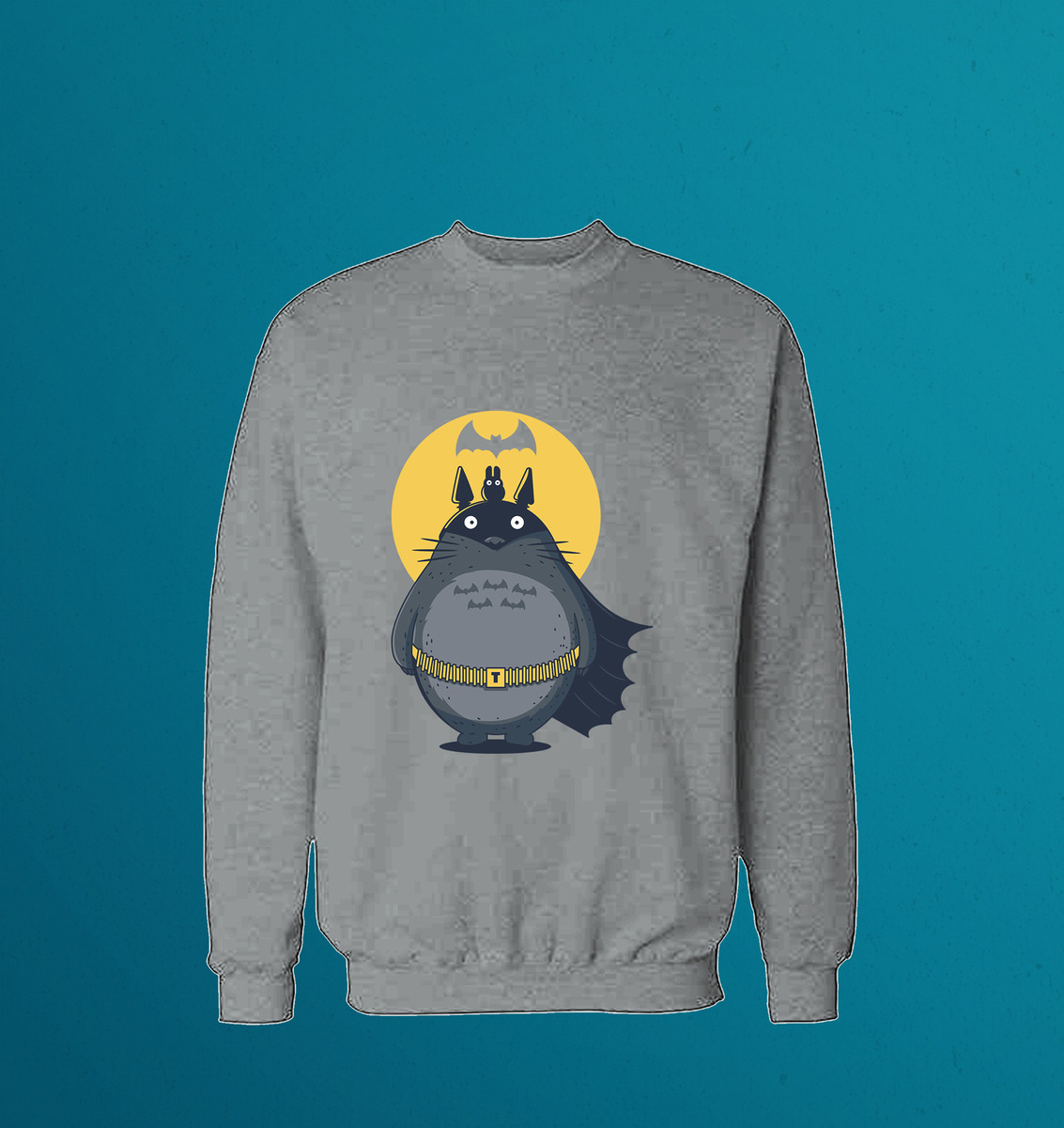 Buzo Batman Totoro Memoestampados