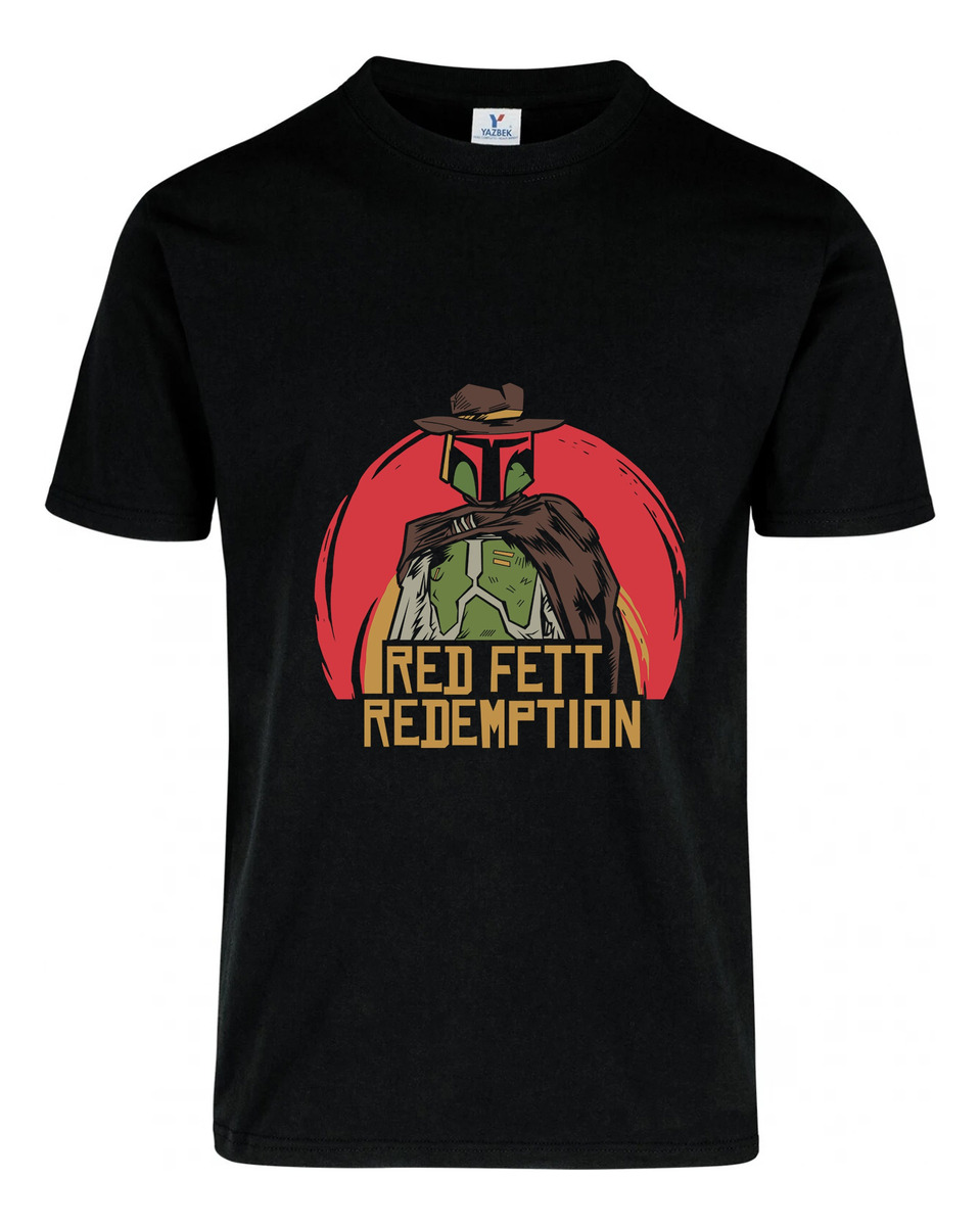 Remera: Red Fett Redemption Memoestampados