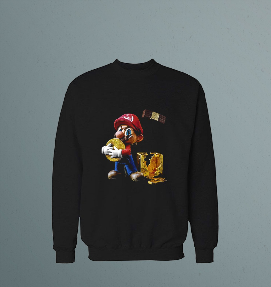 Buzo Super Mario 02 Memoestampados
