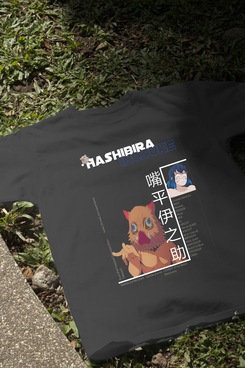 Remera: Hashiba Inosuke Memoestampados