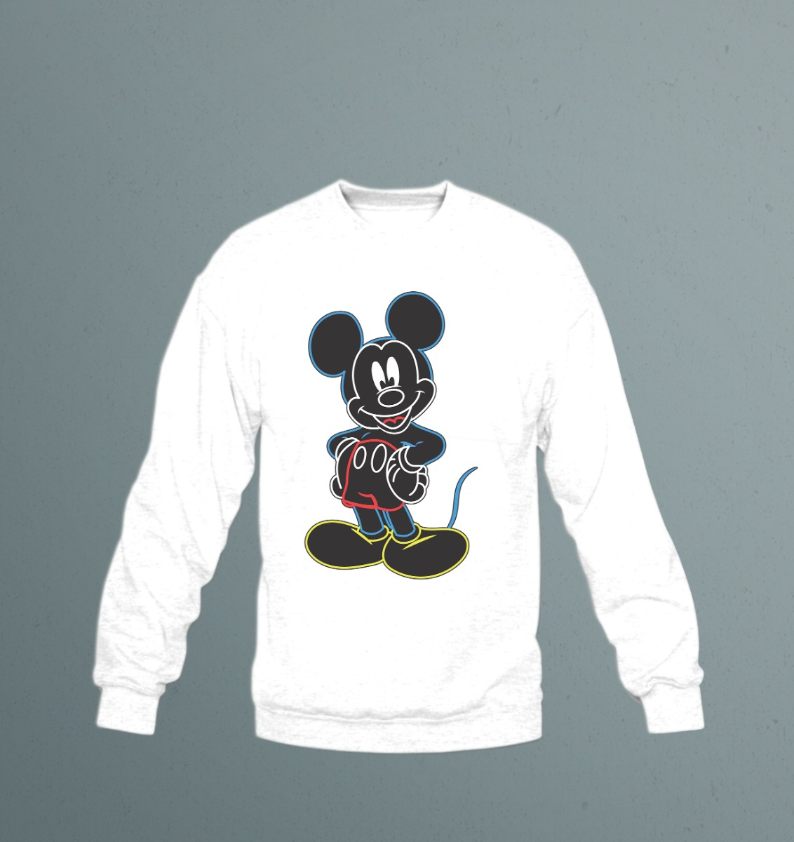 Buzo Mickey Neón Memoestampados