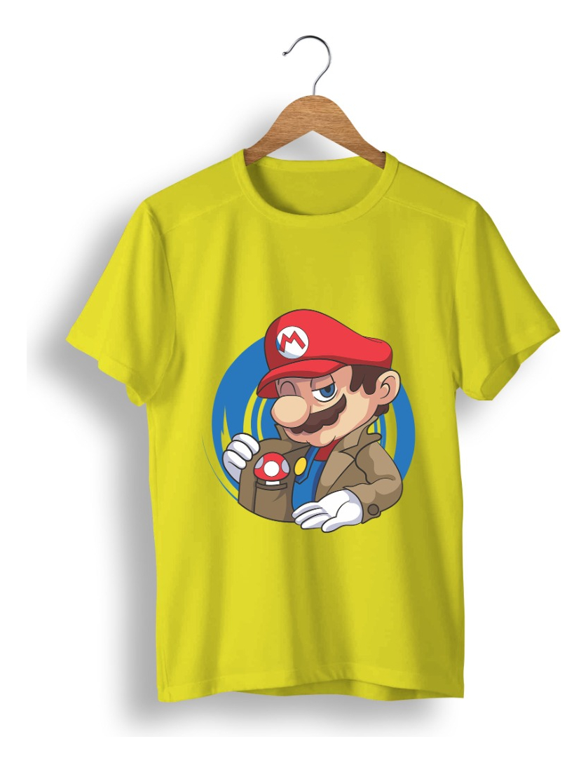 Remera: Super Mario Bros 02 Memoestampados