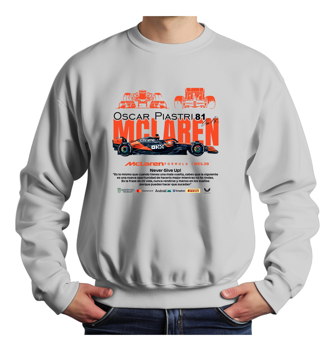 Buzo F1 Mclaren Oscar Memoestampados