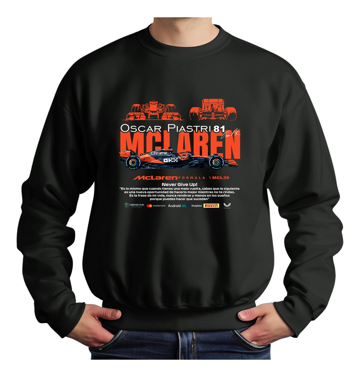 Buzo F1 Mclaren Oscar Memoestampados