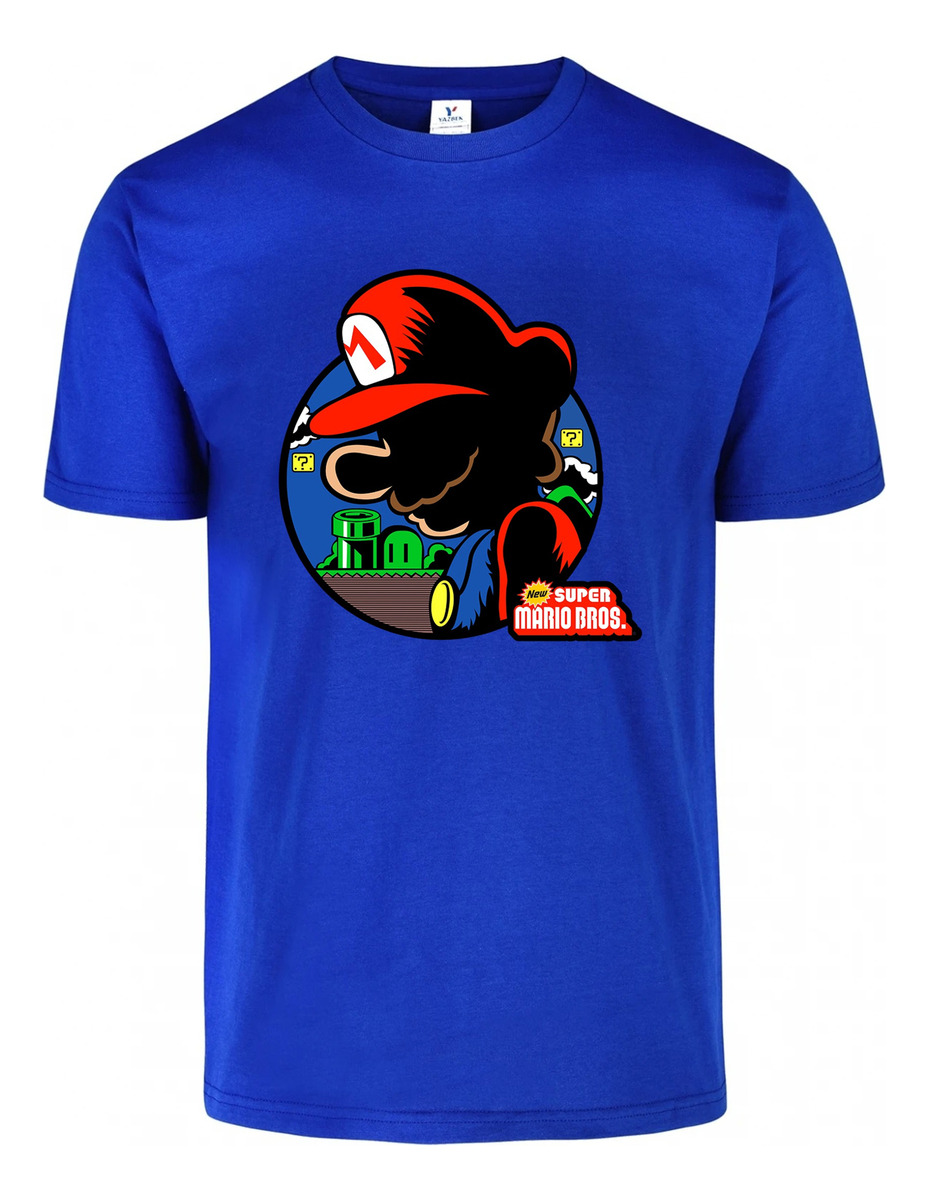 Remera: Super Mario Bros Memoestampados