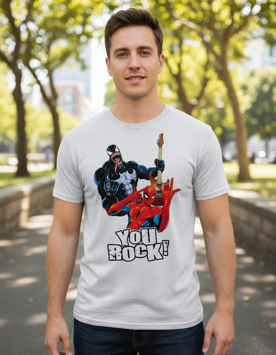 Remera: Spider Venom Memoestampados