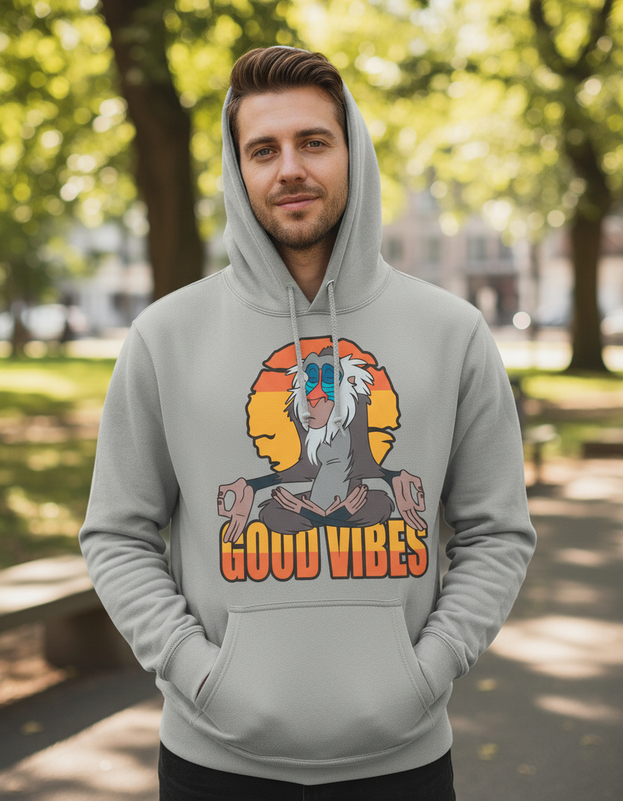 Canguro Good Vibes Rey Leon Memoestampados